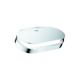 Grohe Selection WC-Papierhalter 41069000 chrom, mit Deckel, Wandmontage, verdeckte Befestigung