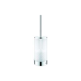 Grohe Selection WC-B&uuml;rstengarnitur 41076000 chrom, Glas, Wandmontage, verdeckte Befestigung