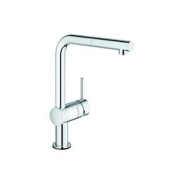 Grohe Minta Touch Küchenarmatur 31360001 elektronisch, chrom, L-Auslauf schwenkbar