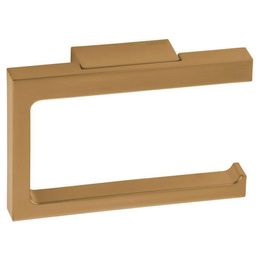 KEUCO Edition 11 Toilettenpapierhalter 11162030000 Bronze geb&uuml;rstet, offen, Rollenbreite bis 120mm