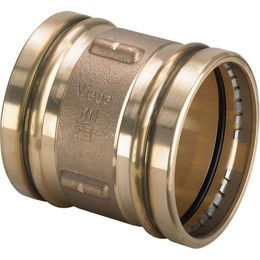 Viega Sanpress XL-Schiebemuffe 353315 76,1 mm, Rotguss, SC-Contur, mit Dichtelemente EPDM