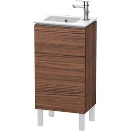 Duravit L-Cube Waschtisch-Unterschrank LC6273L2121 42x29,4x70,4cm, stehend, T&uuml;r links, nussbaum dunkel