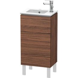 Duravit L-Cube Waschtisch-Unterschrank LC6273R2121 42x29,4x70,4cm, stehend, T&uuml;r rechts, nussbaum dunkel