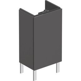 Duravit L-Cube Waschtisch-Unterschrank LC6273R4949 42x29,4x70,4cm, stehend, T&uuml;r rechts, graphit matt
