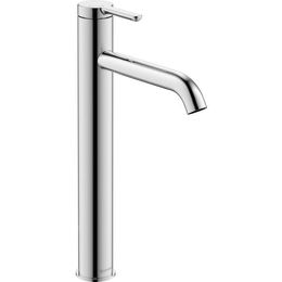 Duravit C.1 Waschtischarmatur XL C11043002010 FreshStart, MinusFlow, ohne Zugstange, Chrom Hochglanz