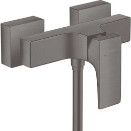 Hansgrohe Metropol Brause-Einhebelmischer 32560340 Aufputz, brushed black chrome