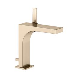 KEUCO Edition 11 Waschtischarmatur 51102030000 Ausladung 136mm, mit Ablaufgarnitur, Bronze geb&uuml;rstet