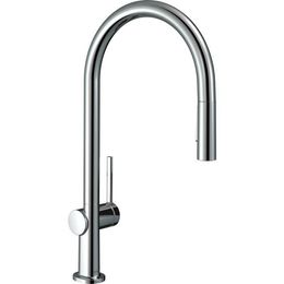 Hansgrohe Talis M54 210 K&uuml;chenarmatur 72800000 chrom mit Ausziehbrause 2jet