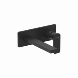 Kludi RENON 2 Loch-Wandarmatur 422443975 210 mm, mattschwarz