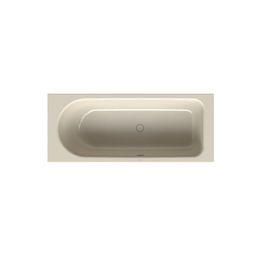 Bette BetteOcean Badewanne 8853-001 170x70x45cm, Fu&szlig;ende rechts, &Uuml;berlauf vorne, pergamon