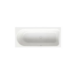 Bette BetteOcean Badewanne 8851-440 160x70x45cm, Fu&szlig;ende rechts, &Uuml;berlauf vorne, snow