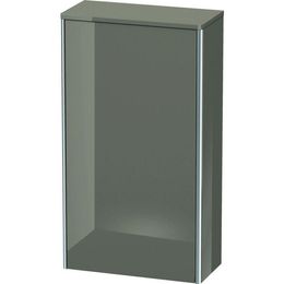 Duravit XSquare Halbhochschrank XS1303L8989 50x88x23,6cm, T&uuml;r links, Flannel Grey hochglanz
