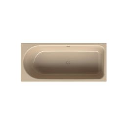 Bette BetteOcean Badewanne 8856-003 180x80x45cm, Fu&szlig;ende rechts, &Uuml;berlauf hinten, bahamabeige