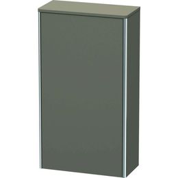 Duravit XSquare Halbhochschrank XS1303L9090 50x88x23,6cm, T&uuml;r links, Flannel Grey seidenmatt