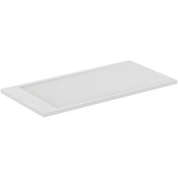 Ideal Standard Ultra Flat S + Brausewanne T5591FR 1400 x 700 x 36 mm, carrarawei&szlig;, rechteckig
