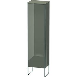 Duravit XSquare Hochschrank XS1314L8989 50x176x35,6cm, T&uuml;r links, stehend, Flannel Grey hochglanz