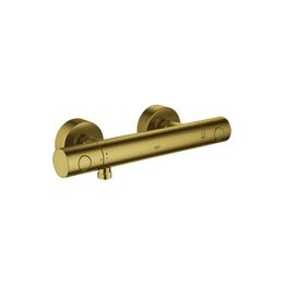 Grohe Grohtherm 1000 Brausethermostat 34065GN2 Cosmopolitan, cool sunrise geb&uuml;rstet, Aufputz