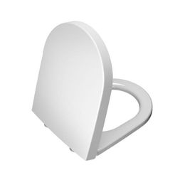 Vitra Options WC-Sitz 89-003-401 36x45cm, Scharniere Edelstahl, weiß, ohne Absenkautomatik