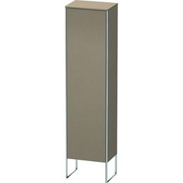 Duravit XSquare Hochschrank XS1314R7575 50x176x35,6cm, T&uuml;r rechts, stehend, Leinen