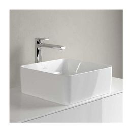 Villeroy & Boch Villeroy und Boch Collaro Aufsatzwaschtisch 4A2138R1 ohne &Uuml;berlauf, 38x38cm, wei&szlig; C-plus