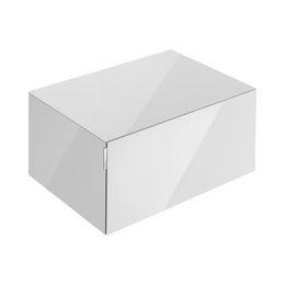 KEUCO Edition 11 Art Sideboard 32541880801 80x35x49cm, 1 Frontauszug, Innenbeleuchtung, Glas, manhattan