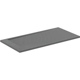 Ideal Standard Ultra Flat S + Brausewanne T5571FS 1600 x 800 x 36 mm, quarzgrau, rechteckig
