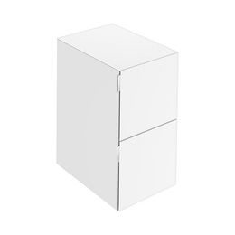 KEUCO Edition 11 Art Sideboard 32542840400 40x70x49cm, 2 Frontausz&uuml;ge, Glas satiniert, wei&szlig;