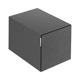 KEUCO Edition 11 Art Sideboard 32541820401 40x35x49cm, 1 Frontauszug, Innenbeleuchtung, Lack seidenmatt, Keramik, smoke, basalt