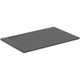 Ideal Standard Ultra Flat S + Brausewanne T5592FS 1400 x 900 x 36 mm, quarzgrau, rechteckig