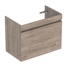 Geberit Renova Plan Waschtischunterschrank 501909JR1 78,2 x 60,6 x 44,6 cm, nussbaum, Folie strukturiert
