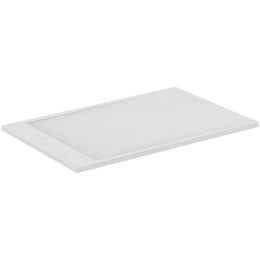 Ideal Standard Ultra Flat S + Brausewanne T5592FR 1400 x 900 x 36 mm, carrarawei&szlig;, rechteckig