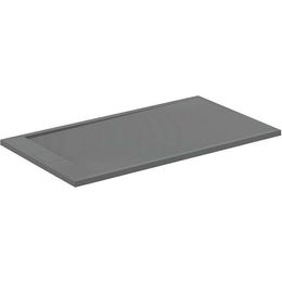 Ideal Standard Ultra Flat S + Brausewanne T5593FS 1600 x 900 x 36 mm, quarzgrau, rechteckig
