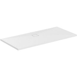 Ideal Standard Ultra Flat Evo Brausewanne T5431FO 1700 x 800 x 35 mm, seidenwei&szlig;, rechteckig, Ablauf an langer Seite
