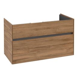 Villeroy & Boch Villeroy und Boch Collaro Waschtischunterschrank C01100RH 95,4x54,6x44,4cm, Kansas Oak