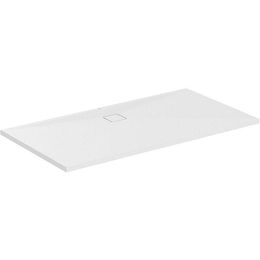 Ideal Standard Ultra Flat Evo Brausewanne T5430FO 1700 x 900 x 35 mm, seidenwei&szlig;, rechteckig, Ablauf an langer Seite