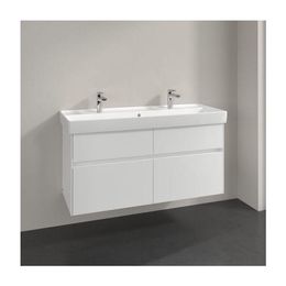 Villeroy & Boch Villeroy & Boch Collaro Waschtischunterschrank C01200DH 115,4x54,6x44,4cm, Glossy White