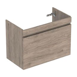 Geberit Renova Plan Waschtischunterschrank 501910JR1 83,2 x 60,6 x 44,6 cm, nussbaum, Folie strukturiert