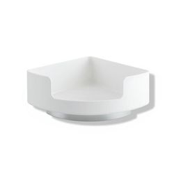 HEWI 802 LifeSystem Eckablage 802.03.22050 Seitenl&auml;nge 210mm, mit Wandhalter, stahlblau