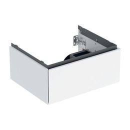 Geberit One Waschtisch-Unterschrank 505071001 59,2 x 50,4 x 47 cm, wei&szlig;/lackiert hochgl&auml;nzend, 1 Schubladen