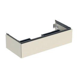 Geberit One Waschtisch-Unterschrank 505074004 103,6 x 50,4 x 47 cm, sand-grau/lackiert hochgl&auml;nzend, 1 Schubladen