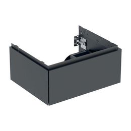 Geberit One Waschtisch-Unterschrank 505071008 59,2 x 50,4 x 47 cm, mattschwarz, 1 Schubladen