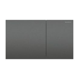 Geberit Sigma 70 Square Bet&auml;tigungsplatte 115622QD1 f&uuml;r 2-Mengen-Sp&uuml;lung, schwarzchrom
