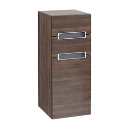 Villeroy & Boch Villeroy und Boch Subway 2.0 Seitenschrank A7120RVH 35,6x85,7cm, links, Griff silbermatt, silbergrau, arizona oak