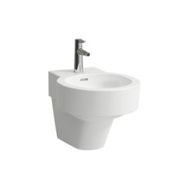Laufen Val Wand-Bidet H8302814003021 wei&szlig; LCC, 1 Hahnloch
