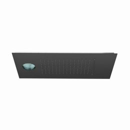 Kludi ASANA Kopfbrause 6946039-00 60x30 cm, Waterfall SummerRain/AmbienceLight mattschwarz