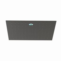 Kludi ASANA Kopfbrause 6943039-00 44 x 44 cm, SummerRain/Ambience Light mattschwarz