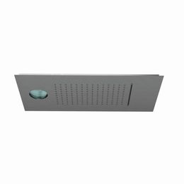 Kludi ASANA Kopfbrause 69460N2-00 60x30 cm, Waterfall SummerRain/AmbienceLight Brushed Gunmetal