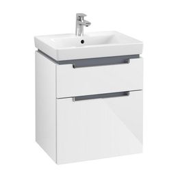 Villeroy & Boch Villeroy & Boch Subway 2.0 WaschtischUnterschrank A90810DH, 53,7 x 59 x 42,3 cm, Glossy White