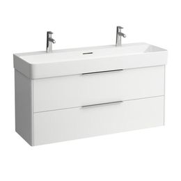 Laufen Base f&uuml;r VAL Waschtischunterschrank H4024721102601, 118x53x39cm, 2 Ausz&uuml;ge, wei&szlig; matt
