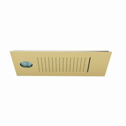 Kludi ASANA Kopfbrause 69460N0-00 60x30 cm, Waterfall SummerRain/AmbienceLight Brushed Gold